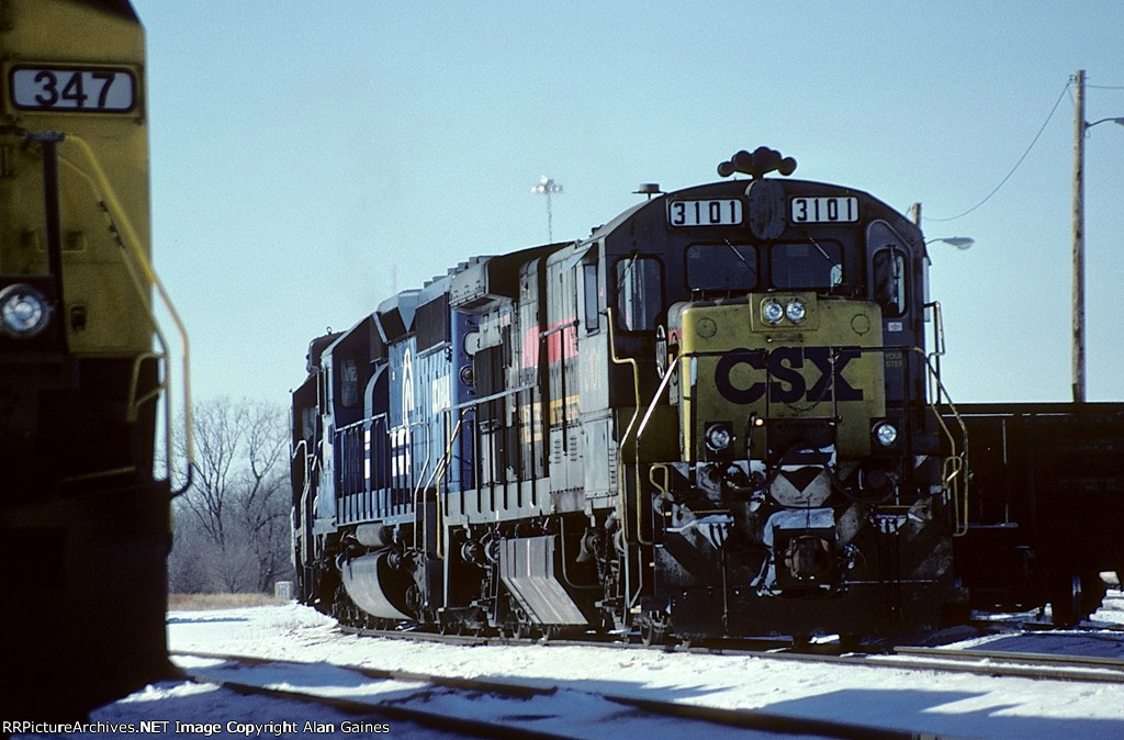CSX B23-7 3101